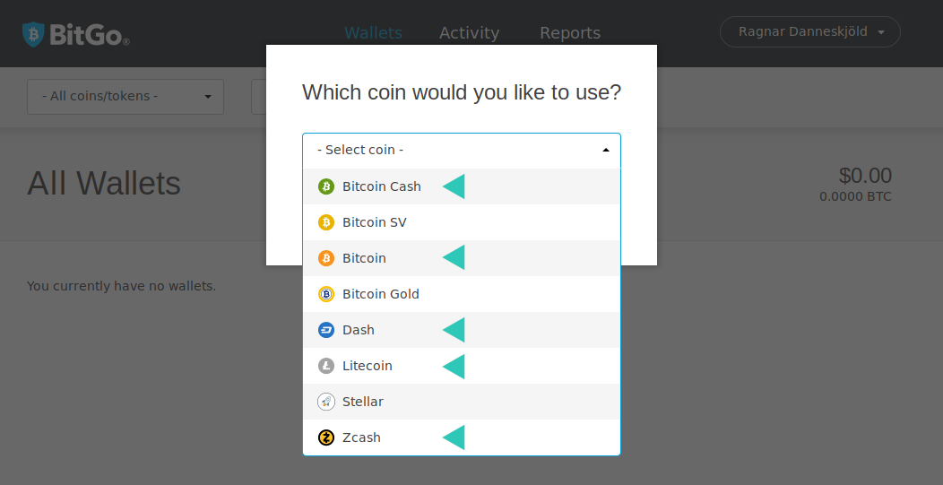 Setting up BitGo – Lamassu Support