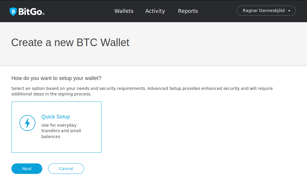Setting up BitGo – Lamassu Support